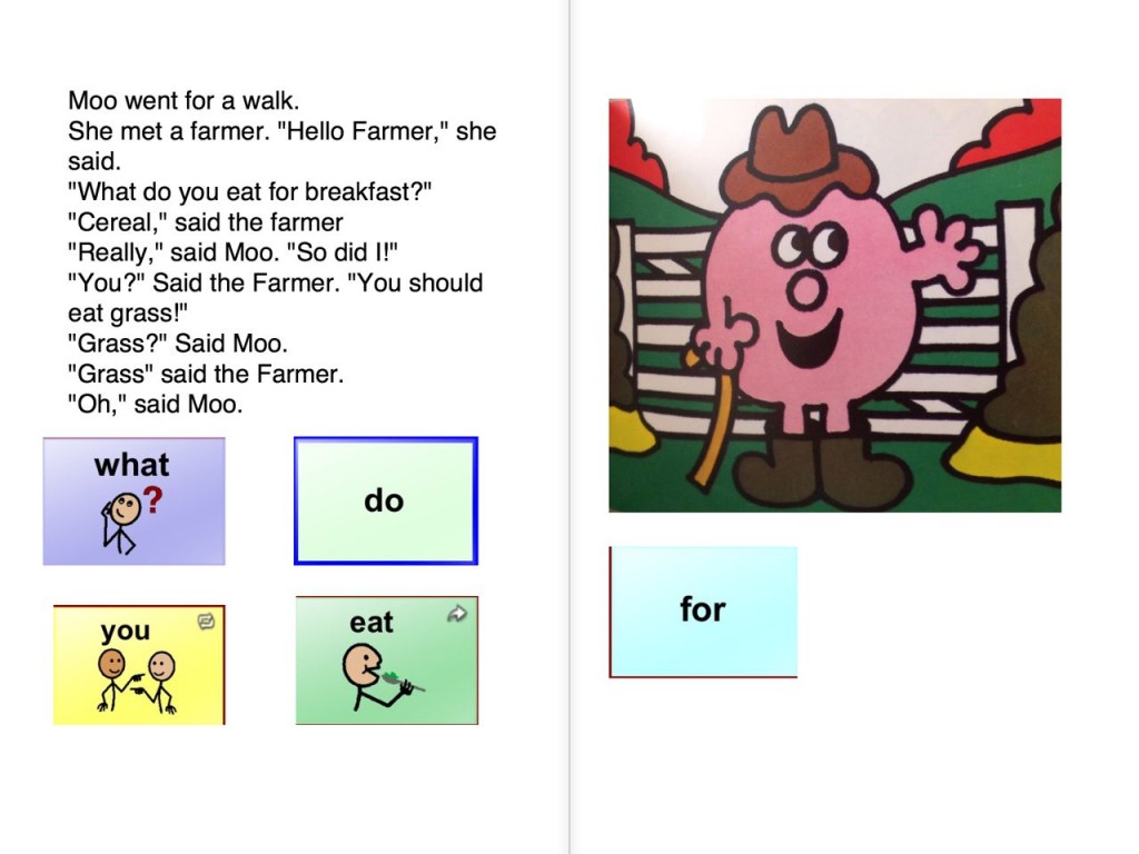 Book Creator and Core Vocabulary